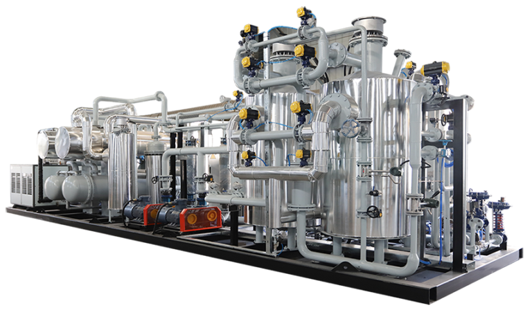 Industrial furnace tail gas recovery system - DINAK